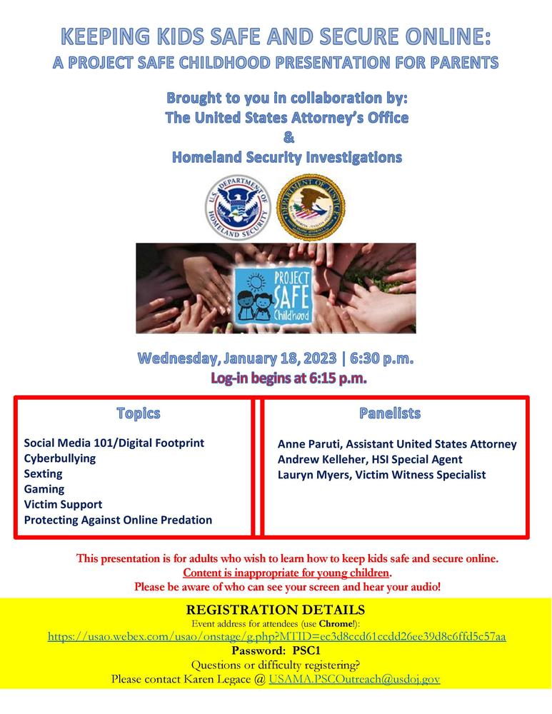 Keeping Kids Safe Online Internet Safety Presentation for Parents ...